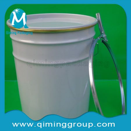 Ink Buckets Pails With Lock Ring - Qiming Packaging Lids Caps Bungs ...