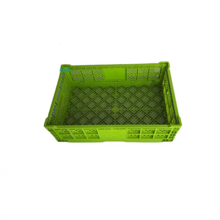 Plastic Folding Crate Vegetable Boxes - Qiming Packaging Lids Caps ...