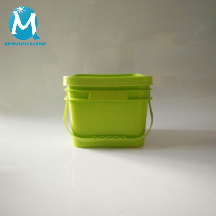 Wholesale Square Plastic Pails Buckets - Qiming Packaging Lids Caps ...