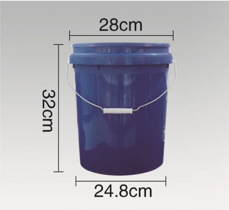 Plastic Cylindrical Bucket - Qiming Packaging Lids Caps Bungs,Cans ...