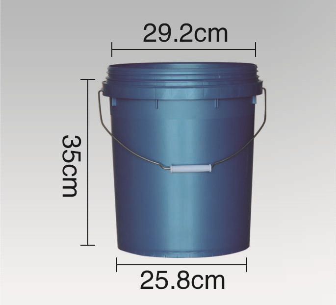 18L plastic cylindrical bucket - Qiming Packaging Lids Caps Bungs,Cans ...