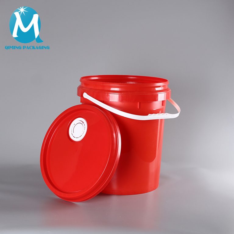 Plastic Cylindrical Bucket - Qiming Packaging Lids Caps Bungs,Cans ...