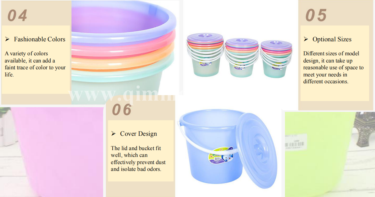 The Use Of Plastic Beach Buckets - Qiming Packaging Lids Caps Bungs ...