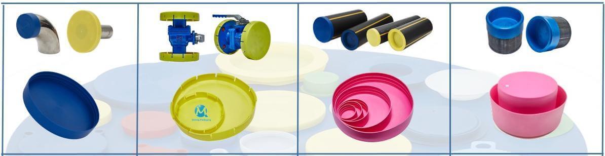 plastic pipe end cap Large size Custom color and size