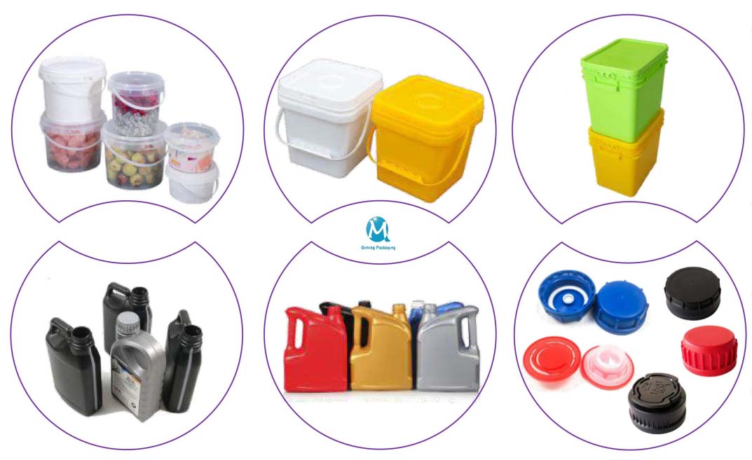 Round Plastic Buckets OEM ODM FREE SAMPLE Manufacture