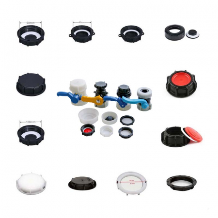 Custom Plastic Screw Caps – Sizes 18mm to 120mm | OEM Available